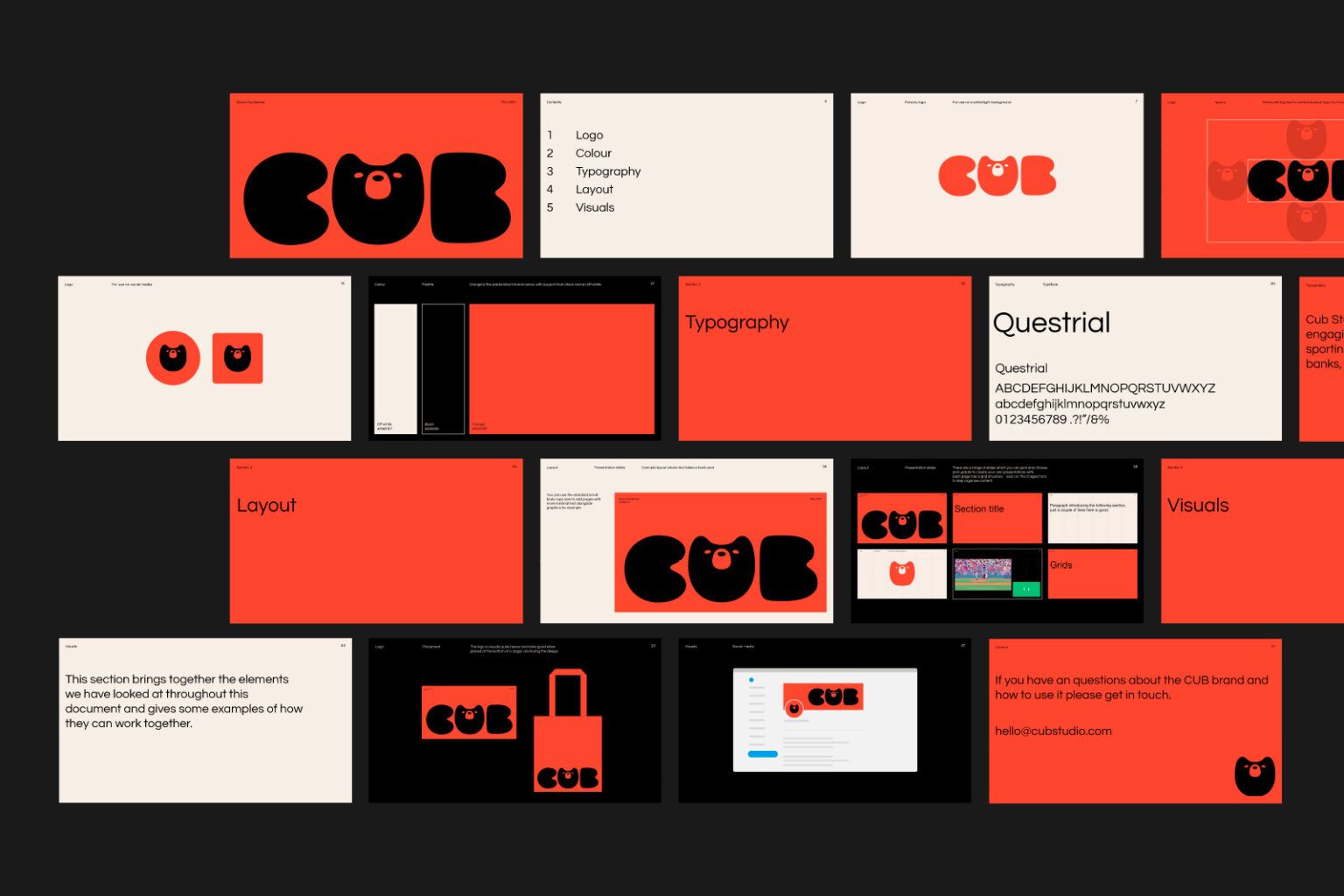 Cub Studio Rebrand - O Street
